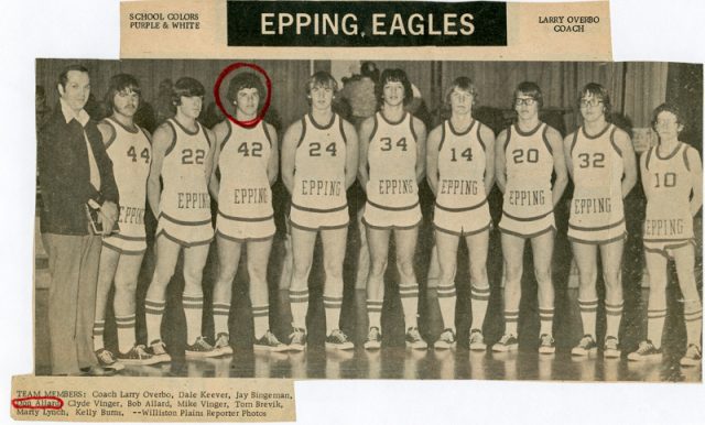 Don Allard and the 1977 Epping Eagles - jameswolner.com